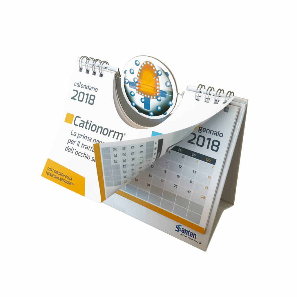 Spinning 2D desk calendar - Be Bloomer